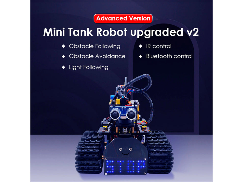 Kit Robot Mini Tank V2 Keyestudio – Afel
